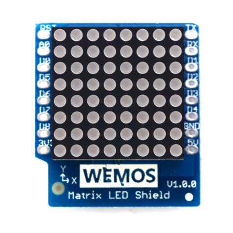 Matrix Led Shield — Wemos Documentation