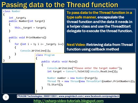 Sql Server Net And C Video Tutorial Part 90 Passing Data To The
