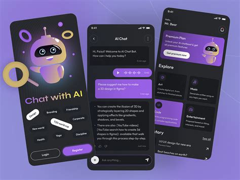 Chatbot Ui Designs Themes Templates And Downloadable Graphic Elements On Dribbble