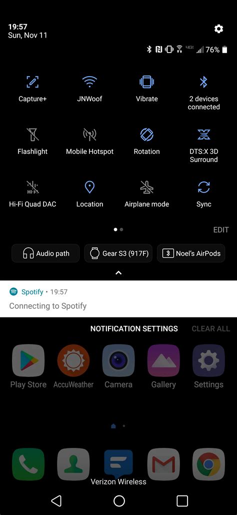 Connecting To Spotify In Android Notification The Spotify Community