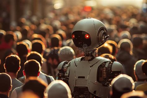 A Robot In A Crowd Of Peopleintroduction Of Robots Into People S