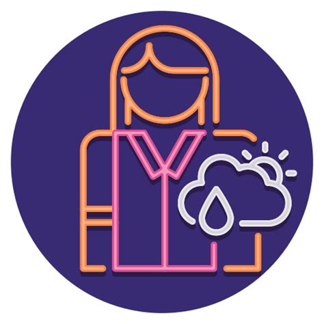 Weather News Flaticons Flat Circular Icon