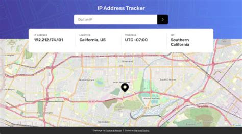 Frontend Mentor Ip Address Tracker Build With Reactjs Coding Challenge Solution
