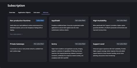 Odc Add Ons Are Now Visible In The Odc Portal Outsystems