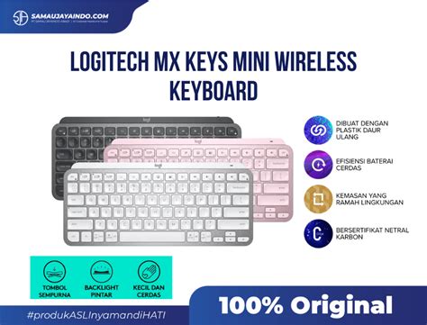 Logitech Mx Keys Mini Wireless Keyboard