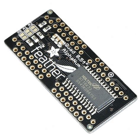CircuitPython Hardware LED Backpacks And FeatherWings