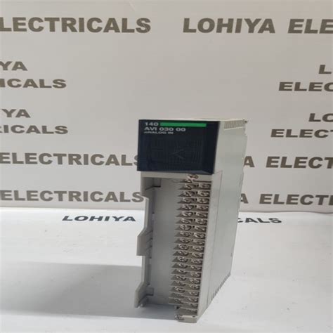 schneider electric 140avi03000 analog input module at best price in