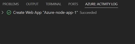 Deploy A Node Js Application With Azure Geeksforgeeks