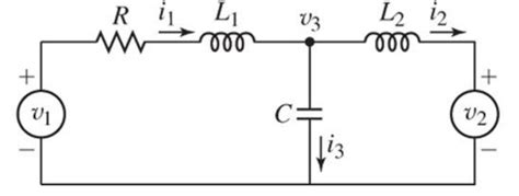 Solved Obtain A Mathematical Model For The Circuit Using The