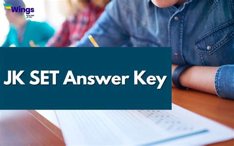JK SET Answer Key 2023 PDF Download And Challenge Link Here Leverage Edu