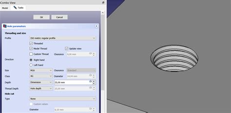 File PartDesign Hole Thread Relnotes PNG FreeCAD Documentation