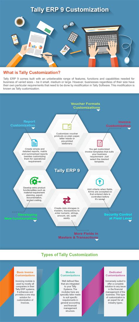 Infographic Tally ERP Customization Process