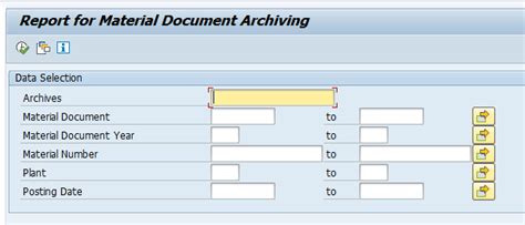 Data Archiving Material Documents Saptechnicalguru Com
