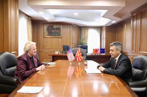 Меџити се сретна со Агелер Стратешкото партнерство со САД е клучен водич за нашата иднина