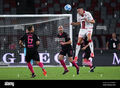 Bari Italien 18 August 2023 Aurelien Scheidler Von Bari Im Spiel Der Serie B Zwischen Bari