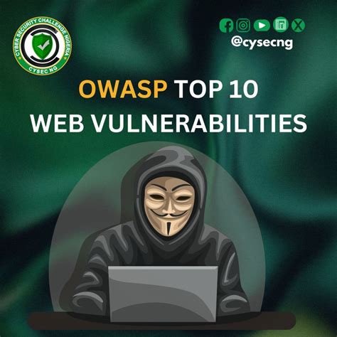 Cybersecurity Websecurity Wirelesssecurity Owasp Web… Cyber Security Challenge Nigeria