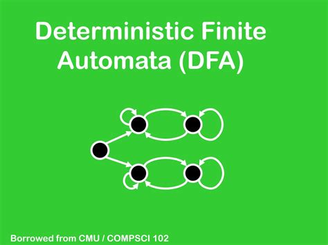 PPT Deterministic Finite Automata DFA Concepts PowerPoint Presentation ID