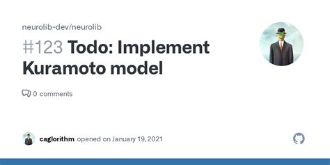 Todo Implement Kuramoto Model · Issue 123 · Neurolib Devneurolib