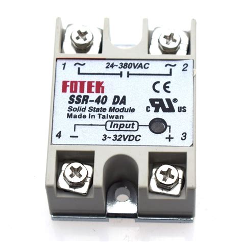 1pcs Arduino Ssr 40da Temperatuur Controller Dc Na Grandado