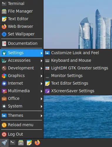 Understanding The JWM Menu Configuration In FunOS FunOS