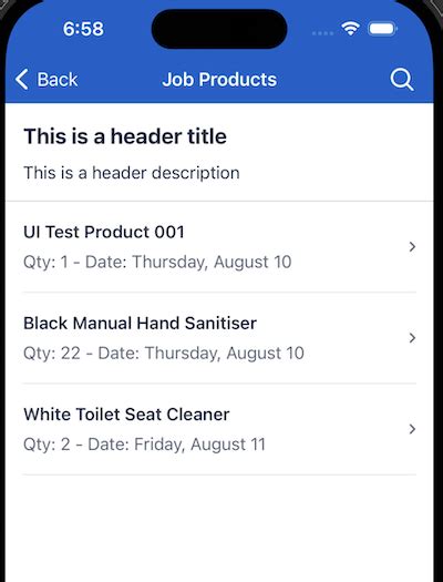 Configure List Page Components For Mobile Extensions Skedulo