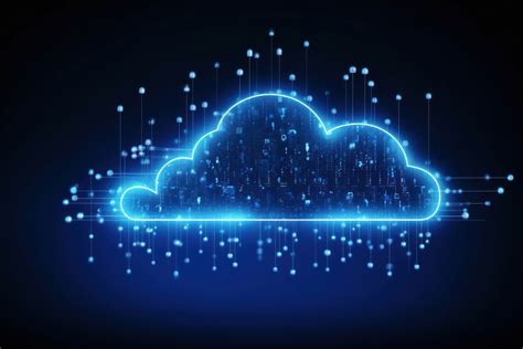 Cloud Computing Backgrounds Blue Technology Free Photo Illustration