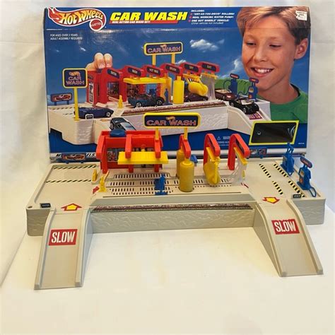 Hot Wheels Toys Vintage Working Hot Wheels Car Wash With Box 65694