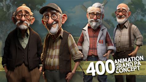 Animated Grandpa From Up