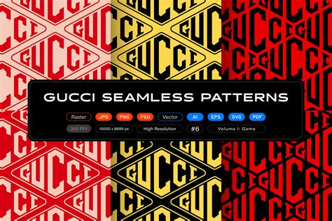 Gucci Pattern Vector