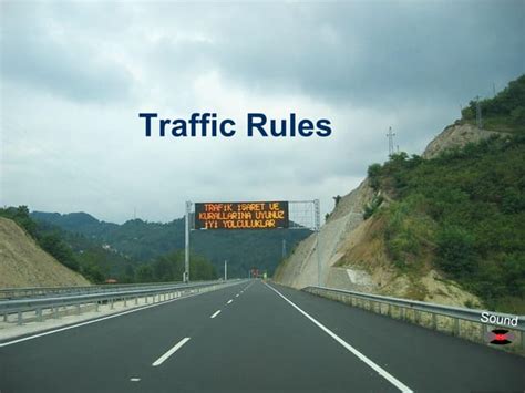 Traffic Rules And Regulation Pptx