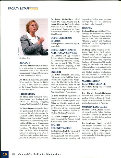 St Josephs College Magazine 2009 Spring St Josephs University