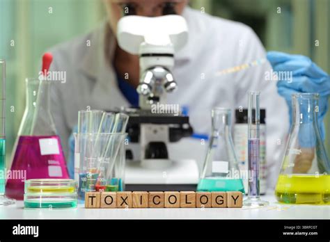 Microscopy And Toxicology Research In A Controlled Laboratory Setting