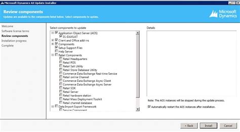 Kernel Components Not Marked For Update In Ax 2012 R3 Stoneridge Software
