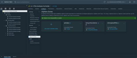 Deploying Tanzu Workload Availability Zones On Vsphere 8 With Nsx T Networking Nsxbaas