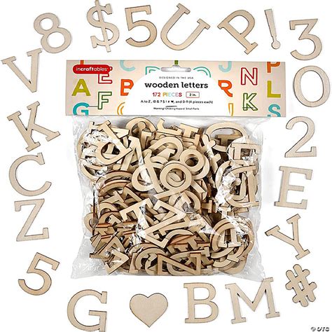 Wooden Alphabet Letters The Range