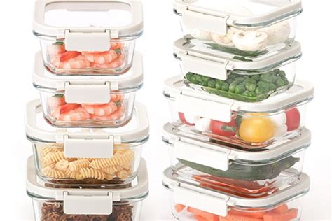 밀폐용기·반찬통 코모도 내열유리 밀폐용기 혼합 9종세트 뚜껑까지 유리 식세기 Ok 오늘의집 쇼핑