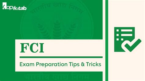 Fci Exam Preparation Tips And Tricks 2021 Ultimate Tips To Crack Fci 2021 Exam