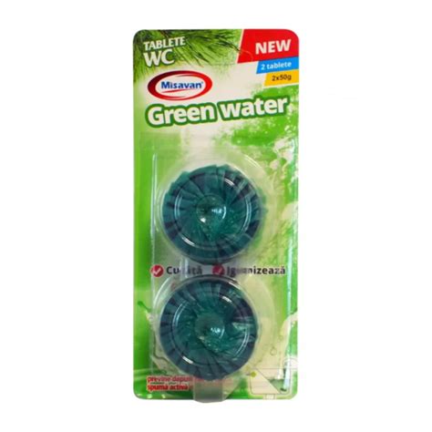 Tablete Bazin Wc Misavan 2 50gr Green Barcsa Market