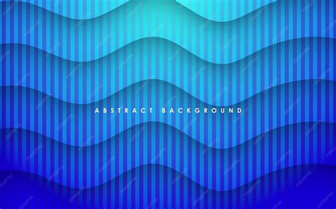 Premium Vector Abstract Blue Gradient Dynamic Wavy Shadow Texture Background Eps10 Vector
