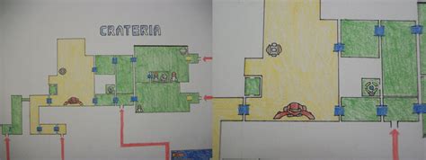 Metroid Zero Mission Map Closeup Crateria By Yoshifan37 On Deviantart