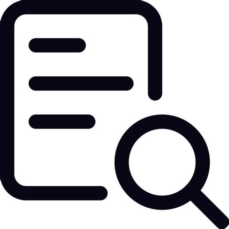 Document Search Icon Png Vector Image Search Icon Vector Images Icon