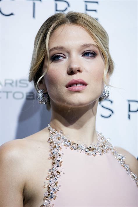Léa Seydoux Spectre Premiere At Grand Rex Cinema In Paris