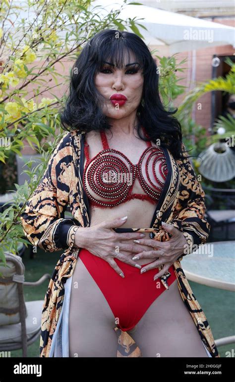 MIAMI FL OCT 12 Lyn May Mexican Vedette Exotic Dancer And Actress Is Seen During The