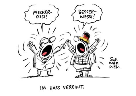 Deutsche Einheit Ost West By Schwarwel Politics Cartoon Toonpool