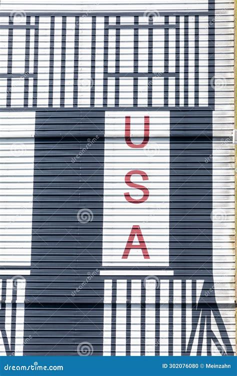 Painting Of A Rocket At Saturn 5 Assembly Hall At Houston Space Center