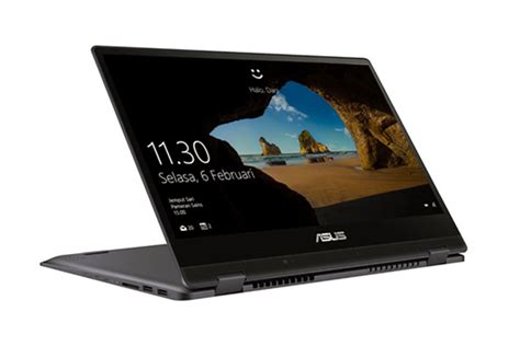 ASUS VivoBook Flip TP412 Laptop Convertible Yang Ringan Unbox Id
