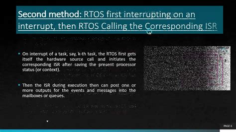 Mod Lec Interrupt Handling In RTOS YouTube