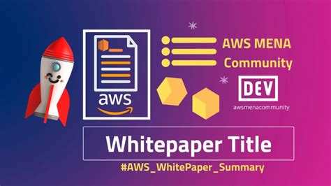 yamen shabankabakibou linkedin‘de aws whitepaper summary