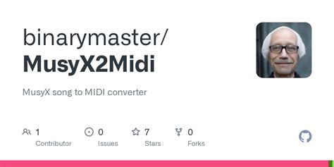 GitHub Binarymaster MusyX2Midi MusyX Song To MIDI Converter