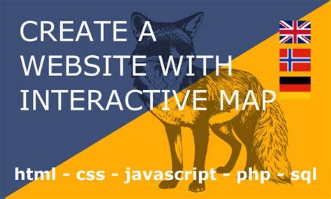Create A Website With An Interactive Map By Torbjornwebdev Fiverr